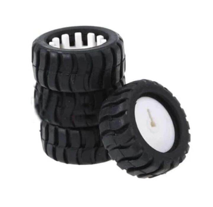 roda ban N20 motor DC gearbox wheel tyre smart car arduino raspberry ...