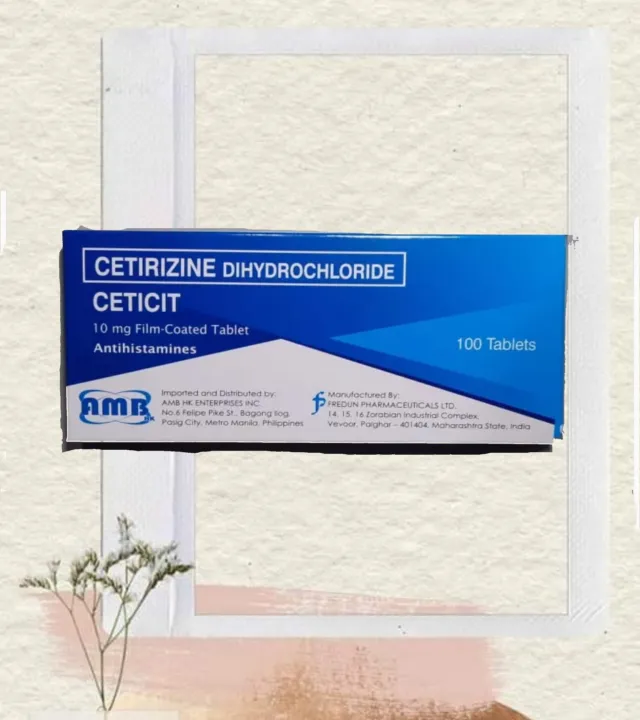 antihistamine ceticet citirizine 100 tablets 10 mg film coated | Lazada PH