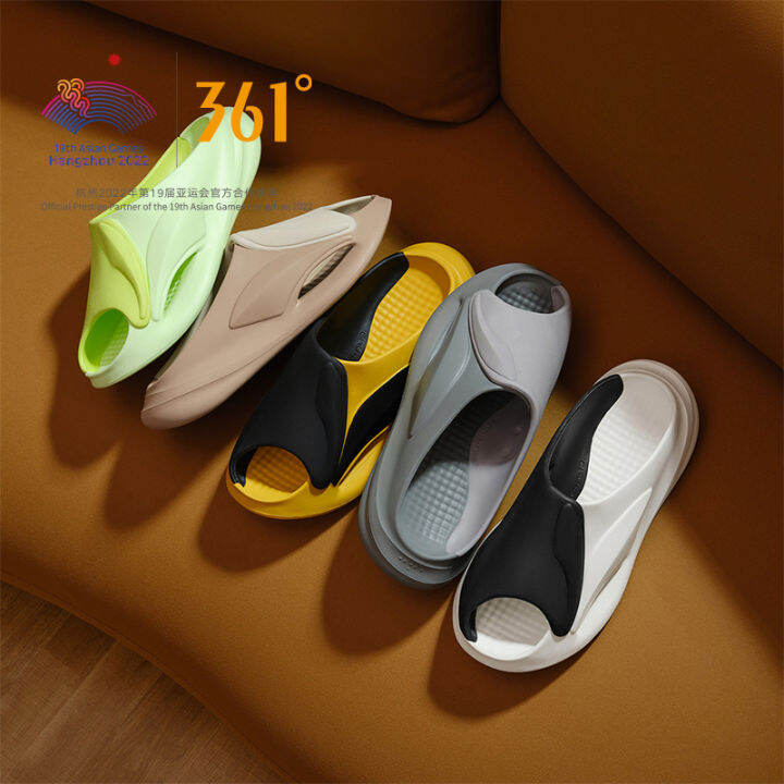 361 Degrees Whale 2.0 Sports Slippers Men's Shoes New Non-slip ...