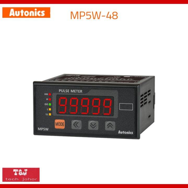 Autonics Digital Pulse Meter MP5W-48 | Lazada
