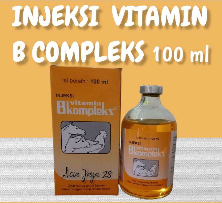 Medion Injeksi Vitamin B Compleks 100ml | Lazada Indonesia
