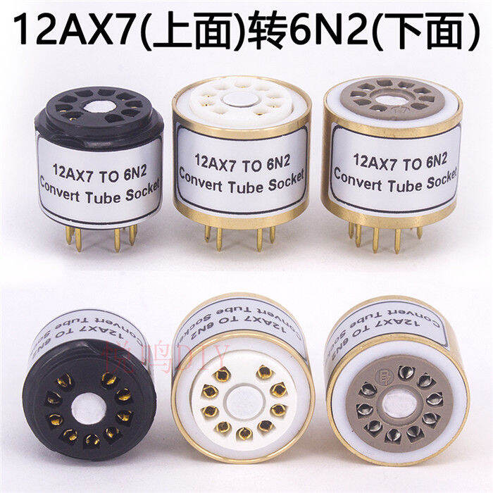 Tube Holder 12AX7 12AU7 ECC82 to 6n2 6 N1 6922 Ecc88 Tube Transition ...