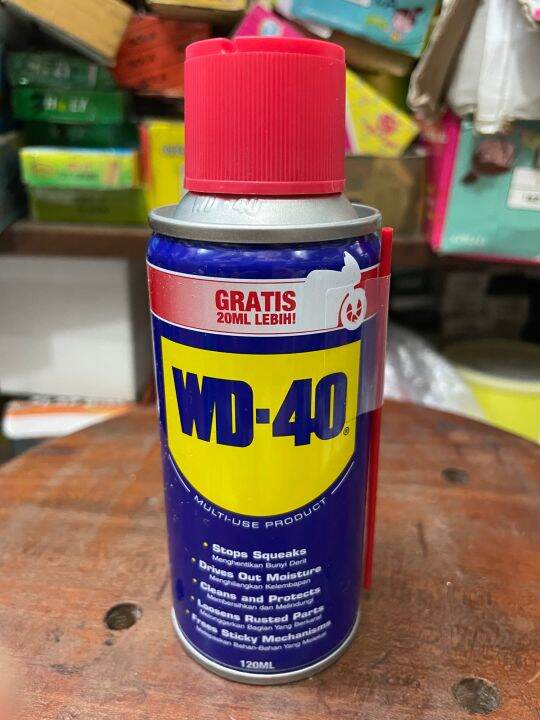 WD 40 ukuran 120ml pengiriman hanya jabodetabek dan pulau jawa | Lazada ...