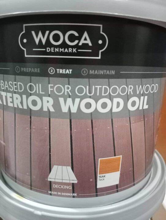 WOCA WOOD EXTERIOR OIL TEAK | Lazada PH