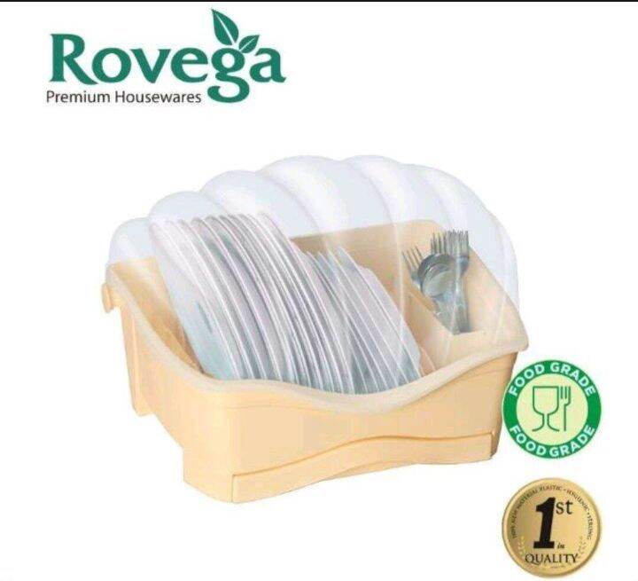 RAK PIRING ROVEGA SDR - 800 CREAM | Lazada Indonesia