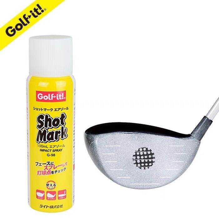 🇲🇾 Golf-It Shot Mark Sweet Spot Impact Spray (Made In Japan) - Training ...