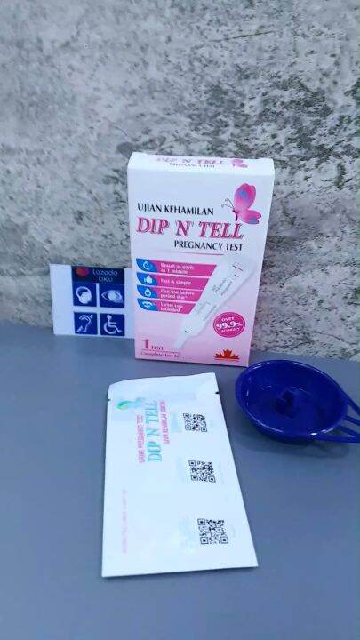 DIP N TELL Pregnancy Test Kit 1's | Lazada