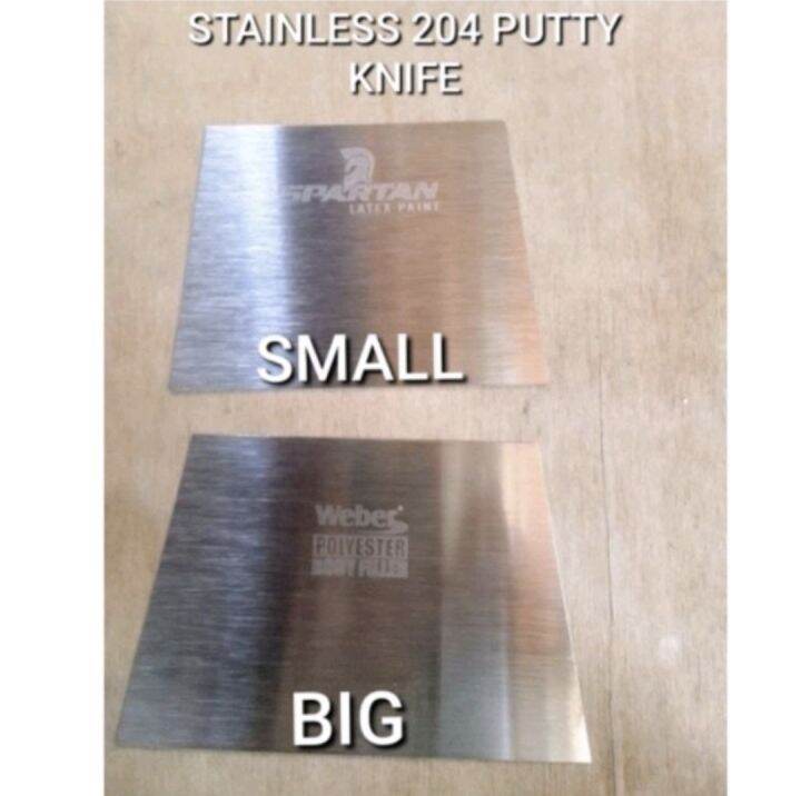 Paleta 4" Scrapper without Handle Stainless 204 sold per piece | Lazada PH