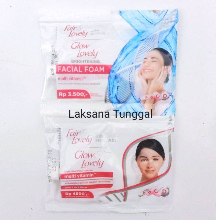 Glow and Lovely sachet 9gr ( harga 2 sachet ) | Lazada Indonesia