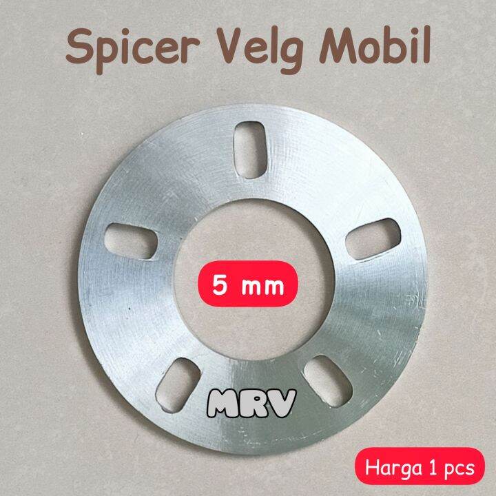 5mm Spiser Spacer Velg Mobil Innova Civic Camry Xtrail CRV HRV Accord ...