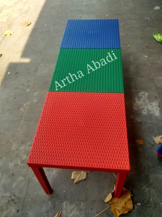 Meja Plastik Portable | Lazada Indonesia