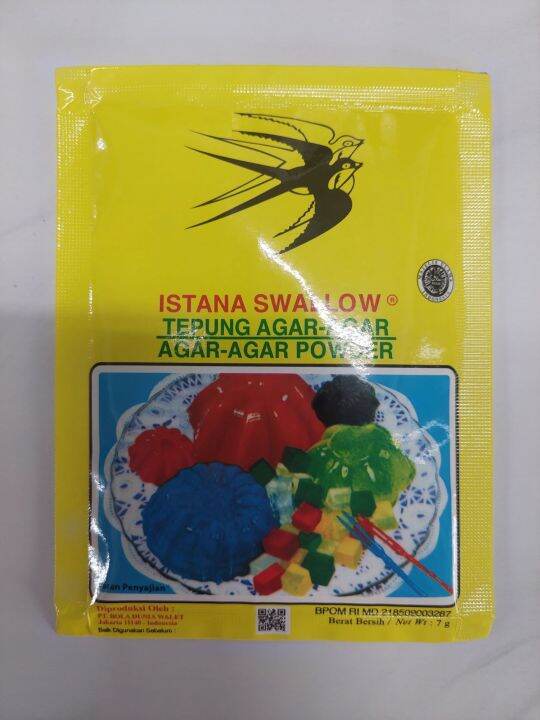 Bahan makanan AGAR AGAR SWALLOW PLAIN | Lazada Indonesia