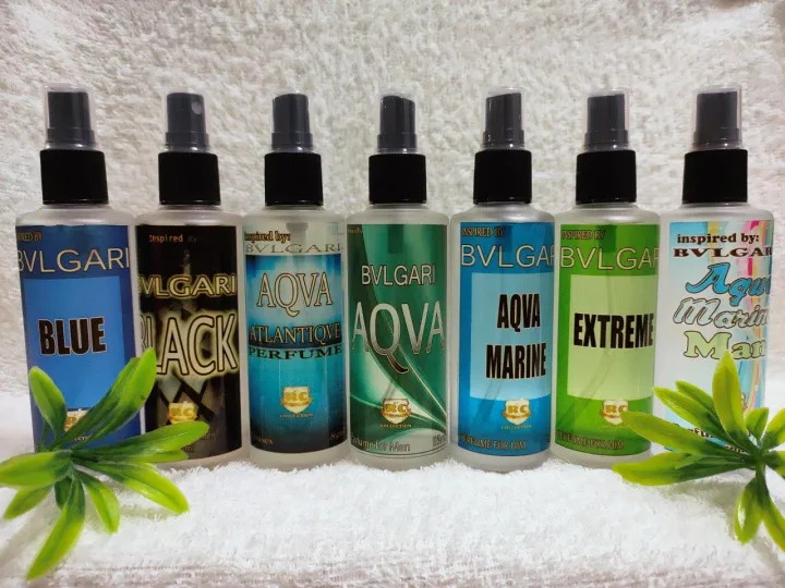 BVLGARI PERFUME COLLECTION for men inspired scent by Rc Perfume 85ml ...