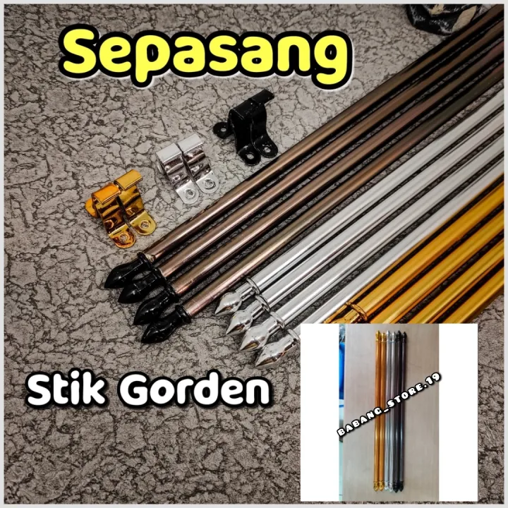 Stik besi gorden kupu kupu stik besi jendela minimalis 1pasang fullset ...