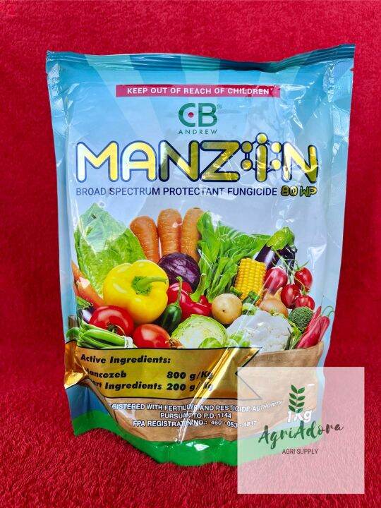 Manzin 80 WP Mancozeb Fungicide 1 Kilo (C.B Andrew) | Lazada PH