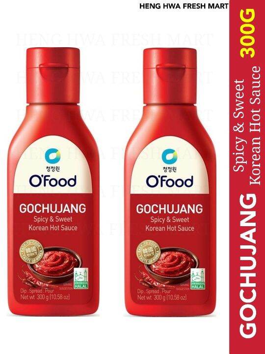 O'Food GOCHUJANG Spicy & Sweet Korean Hot Sauce 300g / Korean Sos Cili ...