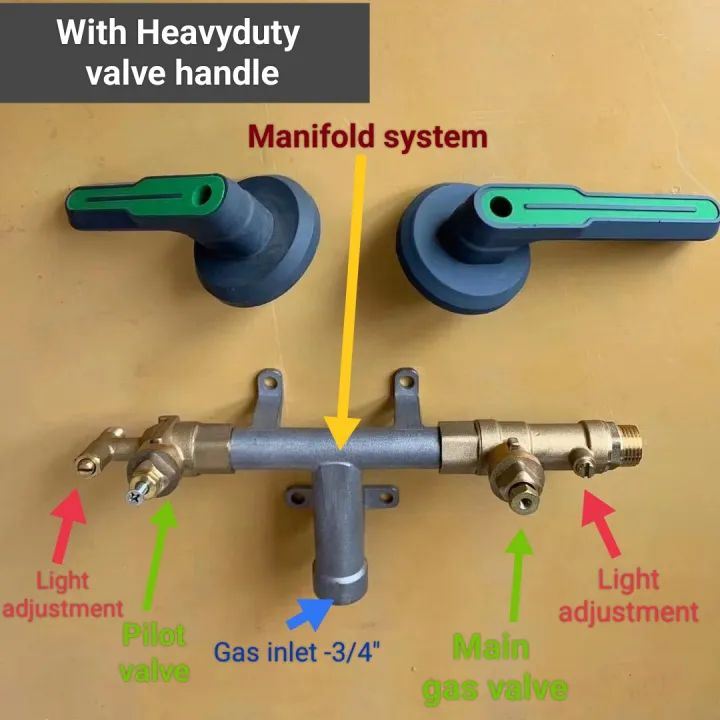 High Quality Lpg/Ng Gas controller valve set with Manifold system set ...