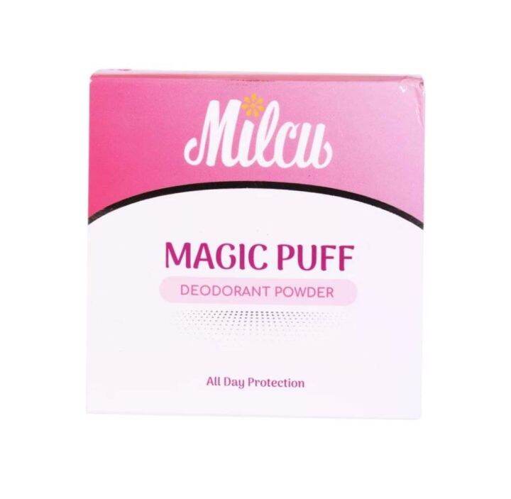 MILCU MAGIC PUFF DEODORANT POWDER 40g | Lazada PH