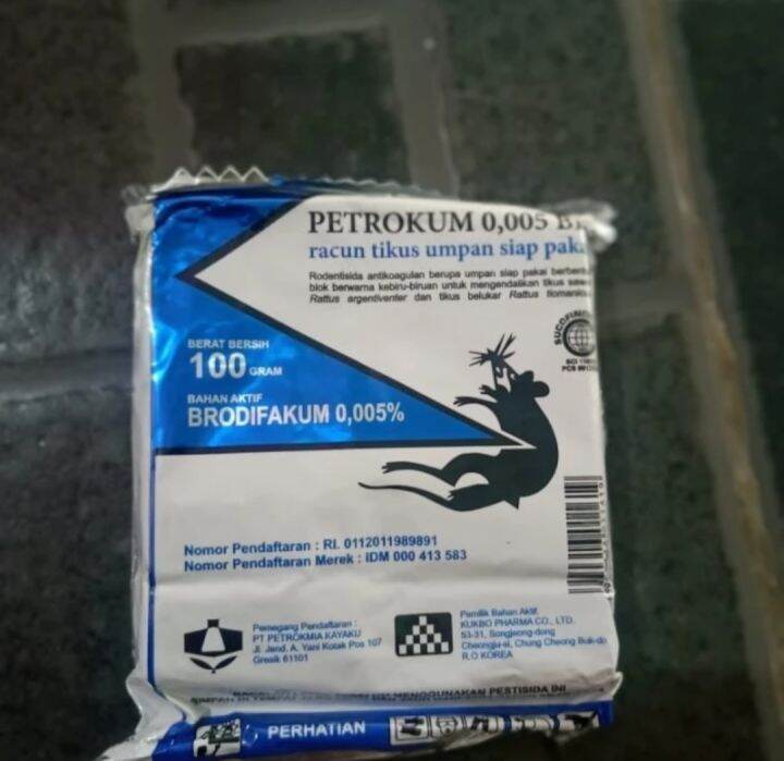 PETROKUM racun tikus kering | Lazada Indonesia