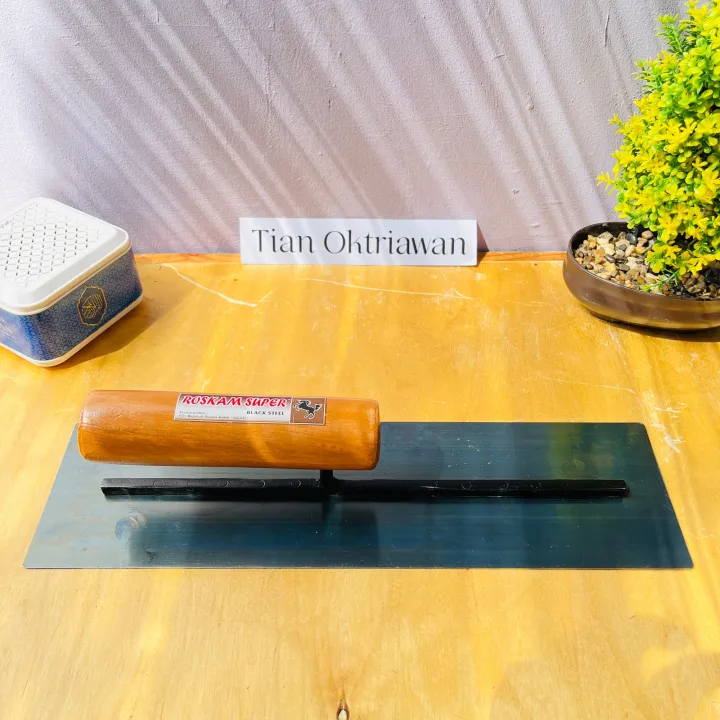 Roskam raskam super plat baja ukuran 35cm cap BLACK STEEL original ...