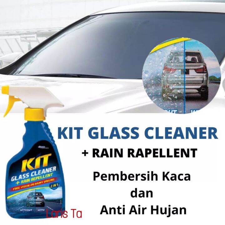 Glass Cleaner/Pembersih Kaca /1 pcs Kit Glass cleaner Netto 500 ml ...