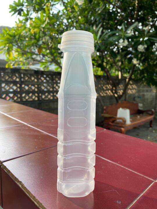 ขวดพลาสติก PP ขนาด 300cc ปากกว้าง ส่งพร้อมฝา (1แพ็ค/150ใบ) | Lazada.co.th