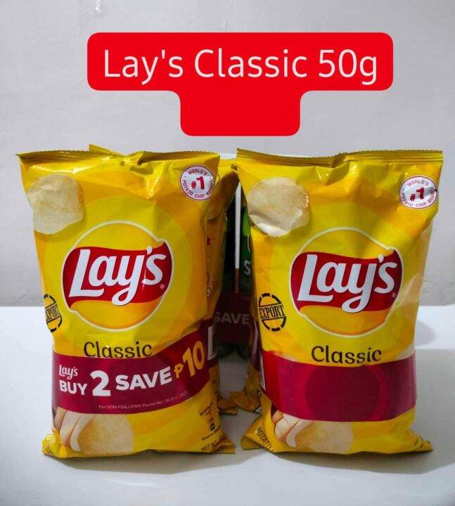 lays Stax bundle / lays 50g bundle Lay's Potato Chips exp 2024 | Lazada PH