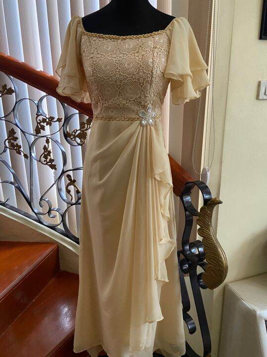 Mother of the Bride Dress/ Principal Sponsor Gown/ Secondary Sponsor ...