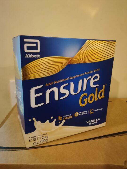 ensure gold 1.2kg vanilla COD jan2025 | Lazada PH