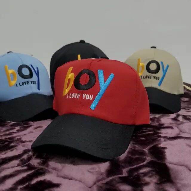 TOPI ANAK Bordir BOY / TOPI ANAK BORDIR BOY | Lazada Indonesia