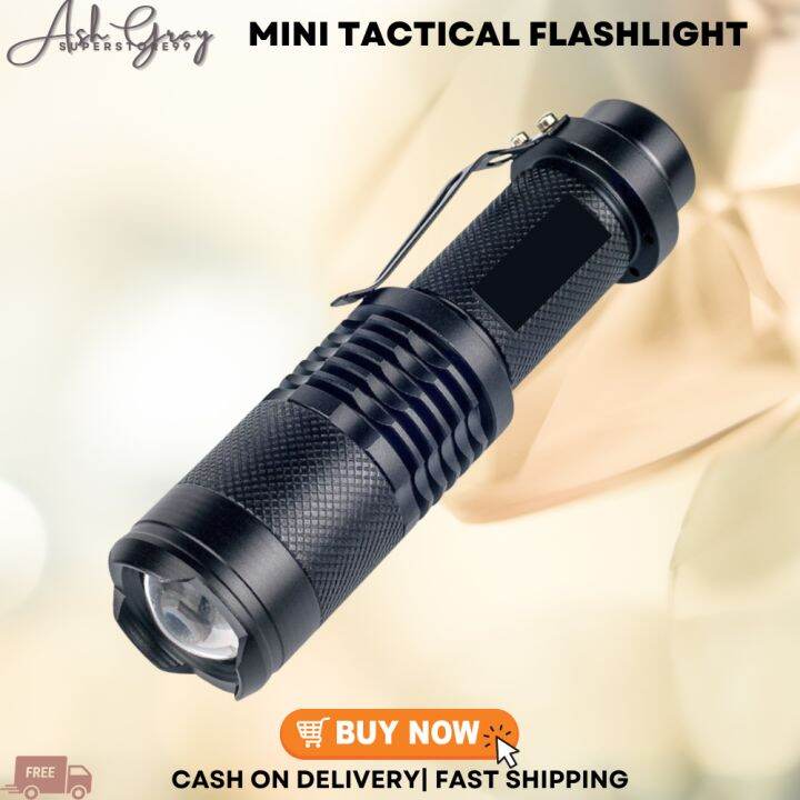 Ultra Bright Mini Tactical Flashlight - Super Mini Size, Blinding ...