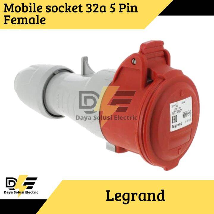 Mobile socket 5pin 32a legrand | Lazada Indonesia