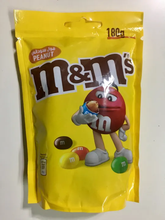 M&M’s PEANUTS Chocolate coated (180g) | Lazada PH