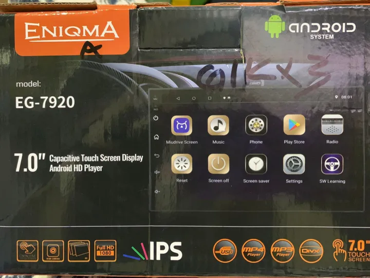 ENIGMA EG-7920 Head Unit Android 10.0 GO, Double Din Full HD 1080. | Lazada Indonesia