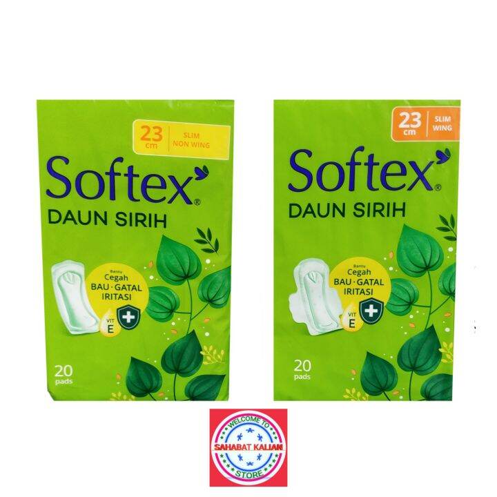 SOFTEX DAUN SIRIH 23CM ISI 20PCS | Lazada Indonesia