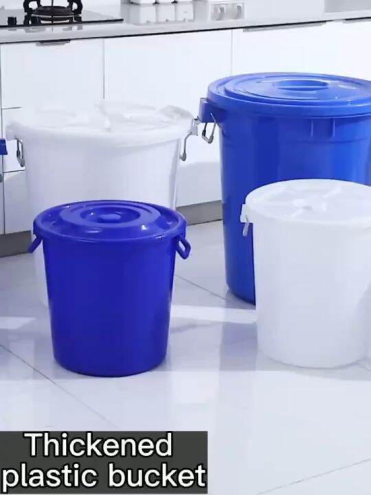 Food grade water storage bucket Large commercial kitchen dustbin with ...