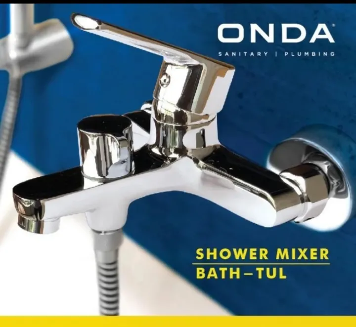 KRAN MIXER ONDA BATH-TUL 1/2" IN AIR PANAS DINGIN KERAN BATHTUB SHOWER ...