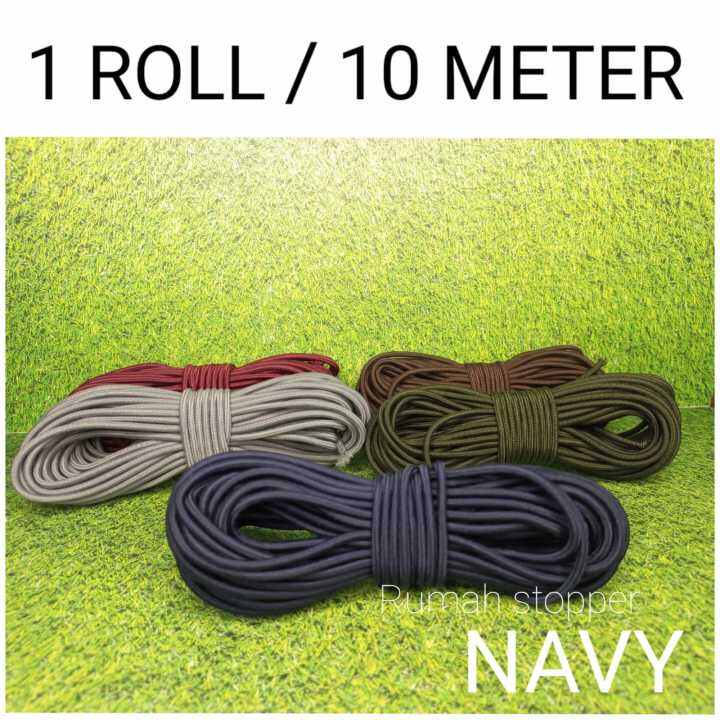 Tali Elastis Bulat / Tali String / Tali paracord / tali tenda / tali ...