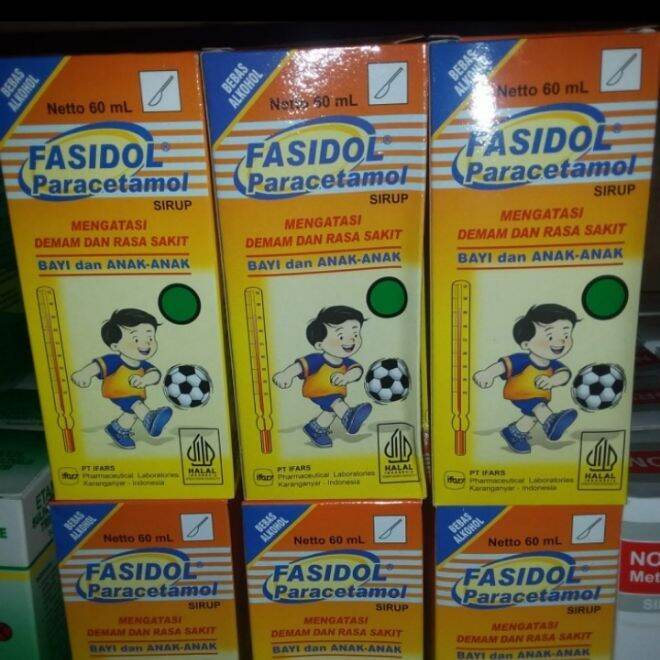 FASIDOL SYRUP || FASIDOL SIRUP || OBAT DEMAM || OBAT PUSING || OBAT ...