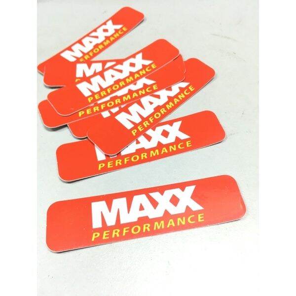 STICKER RACING MAXX PERFORMANCE MAXX OIL STIKER MOTOR STICKER CAR MOTOR ...