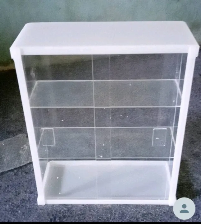 ETALASE DISPLAY AKRILIK PUTIH | Lazada Indonesia