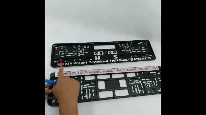 MG Morris Garages Euro Plate Holder - 1 Piece Euro License Car ...