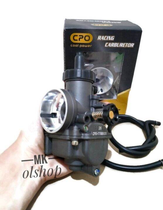 Karbu Karburator CPO PE 24 26 28 30mm Racing Black Series Bonus Pilot Jet Main Jet Selang ...