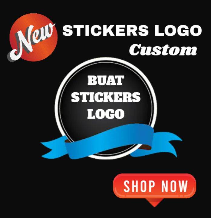 Stiker Custum Logo Satuan | Lazada Indonesia