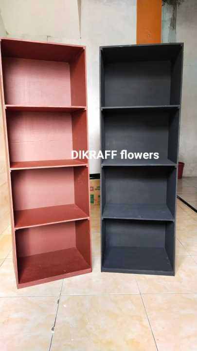 rak buku/pakaian tinggi 120cm 30cm per kotak lebar 40x30cm bahan ...