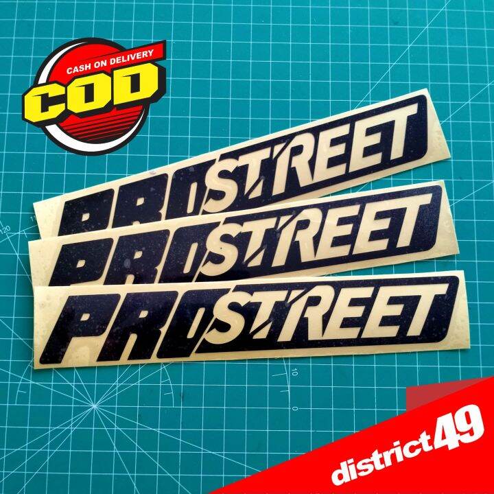 Sticker cutting Pro Street - Cutting sticker Pro Street - Stiker Pro ...
