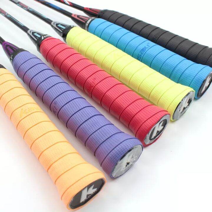 Badminton racket grip with fishing rod sweatband grip with non-slip ...