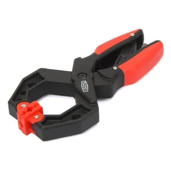 Bessey 2 in. Capacity Square Jawed Ratcheting Hand Clamp with 2 in ...