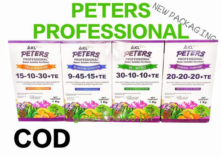 PETERS PROFESSIONAL FOLIAR FERTILIZER 1 KILO | Lazada PH