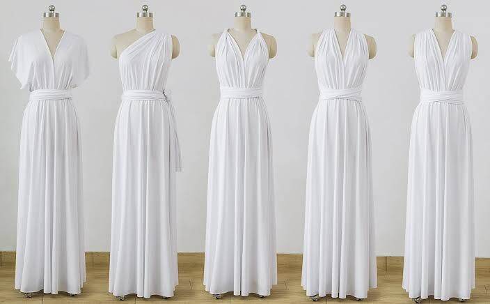 WHITE INFINITY DRESS | Lazada PH